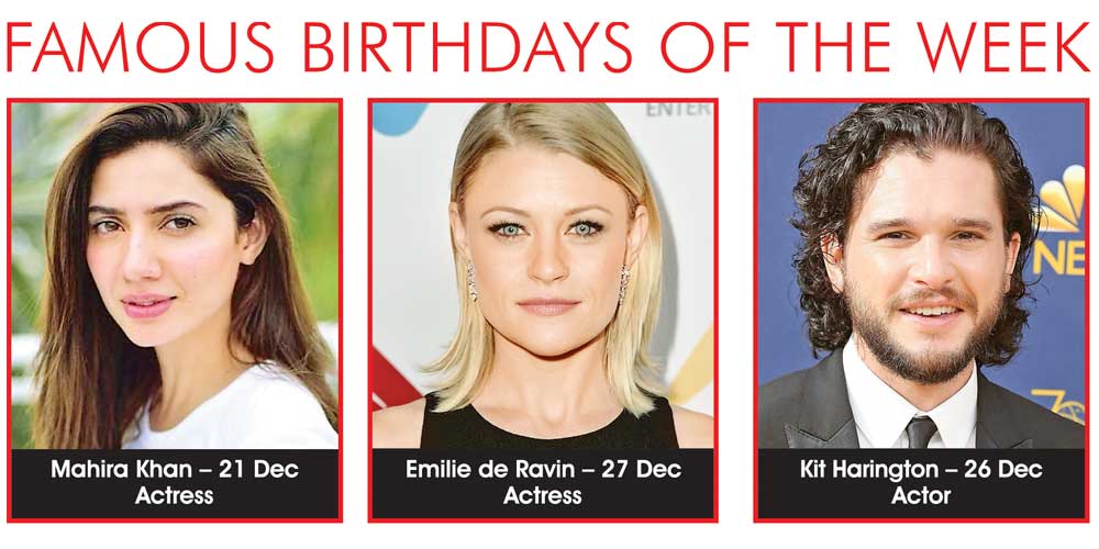 FAMOUS BIRTHDAYS OF THE WEEK | Horoscope - MAG THE WEEKLY