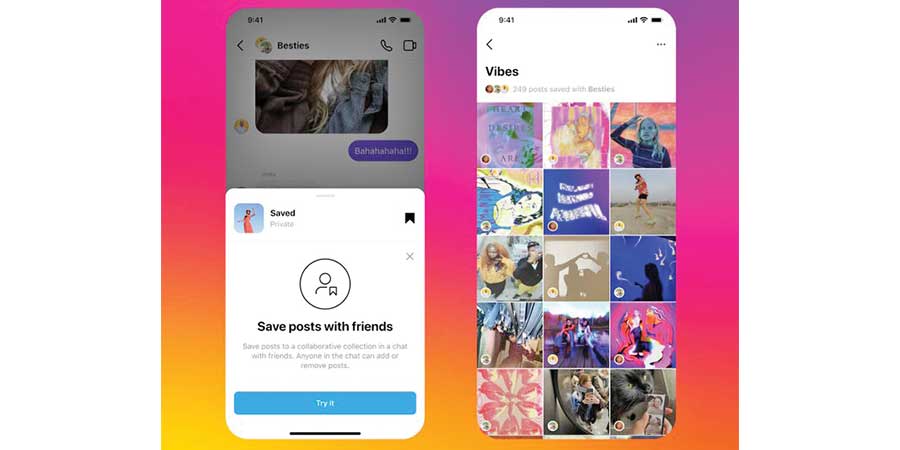 INSTAGRAM NOW LETS YOU SAVE POSTS INTO COLLECTIONS SHARED WITH FRIENDS ...